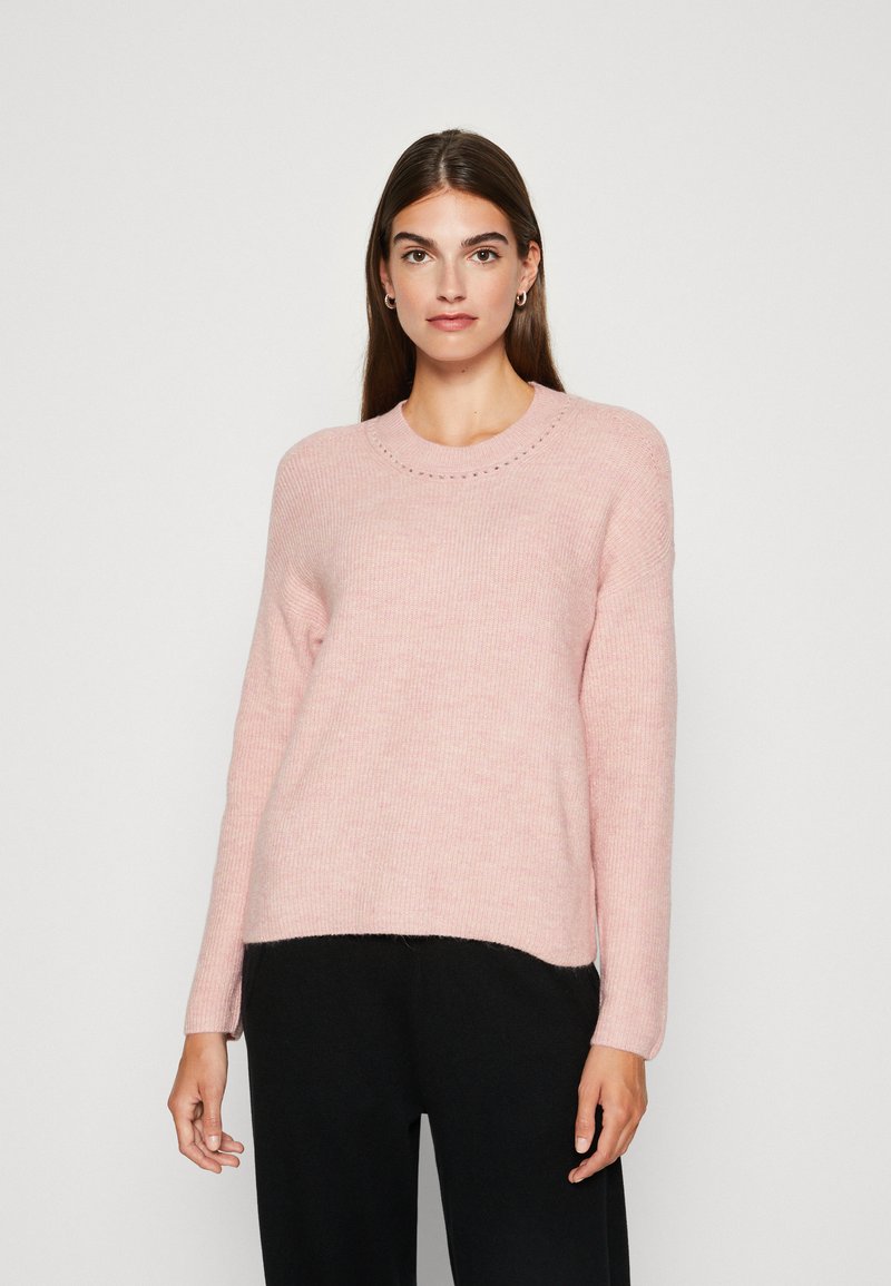 GAP FOREVERCOZY CREW - Strickpullover - pink standard/rosa - Zalando.ch
