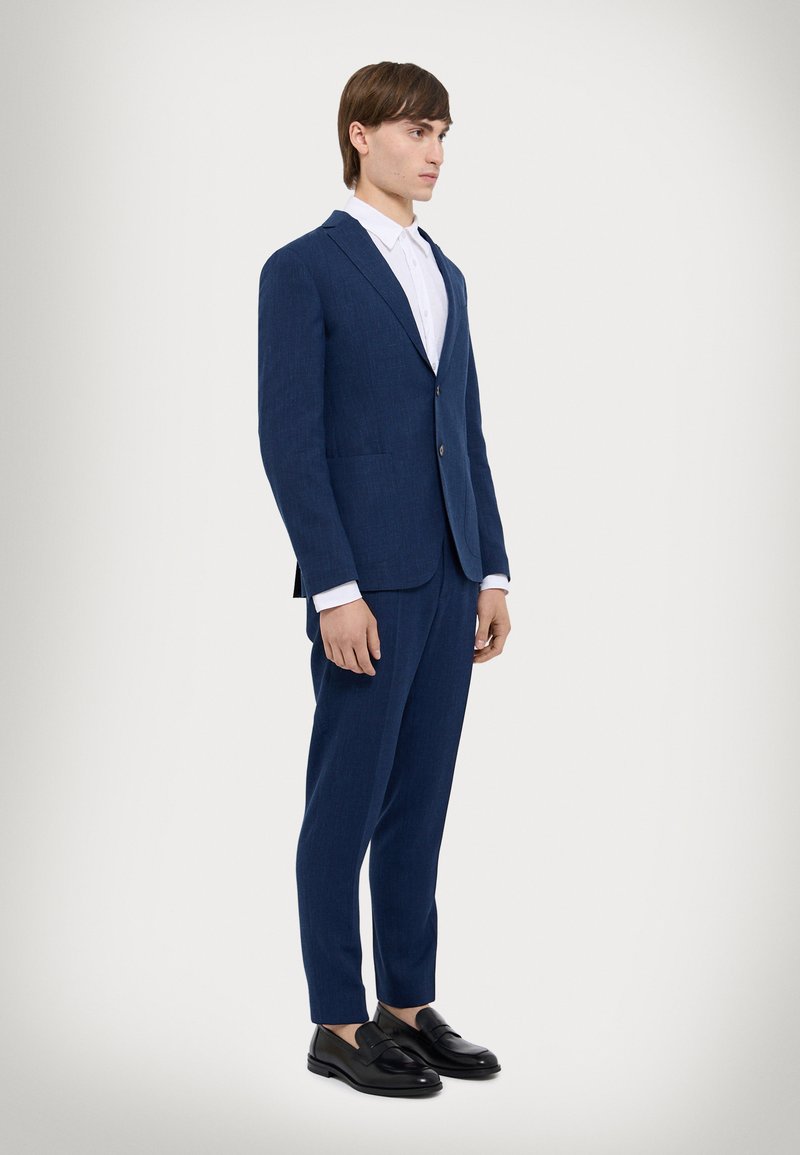 Michael Kors Sacou de costum - navy/gri deschis - Zalando.ro