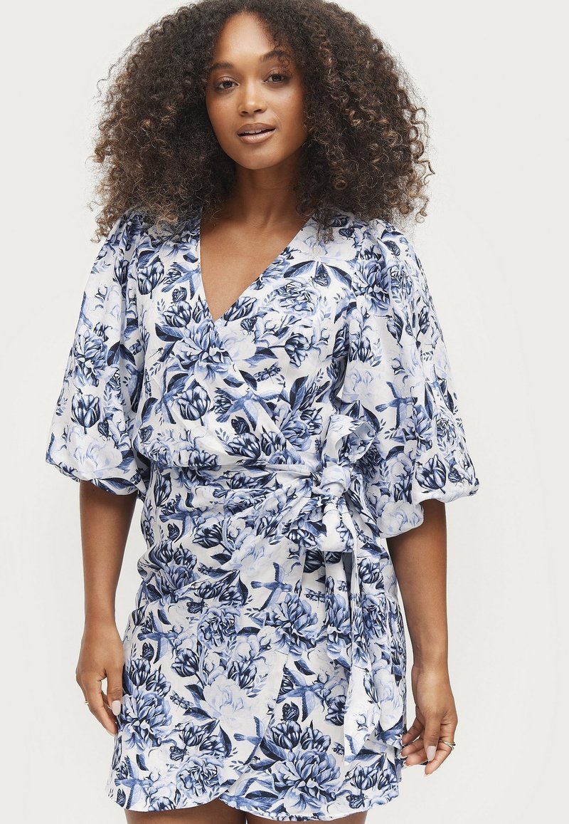 Ellos Collection Sukienka letnia/niebieski - Zalando.pl