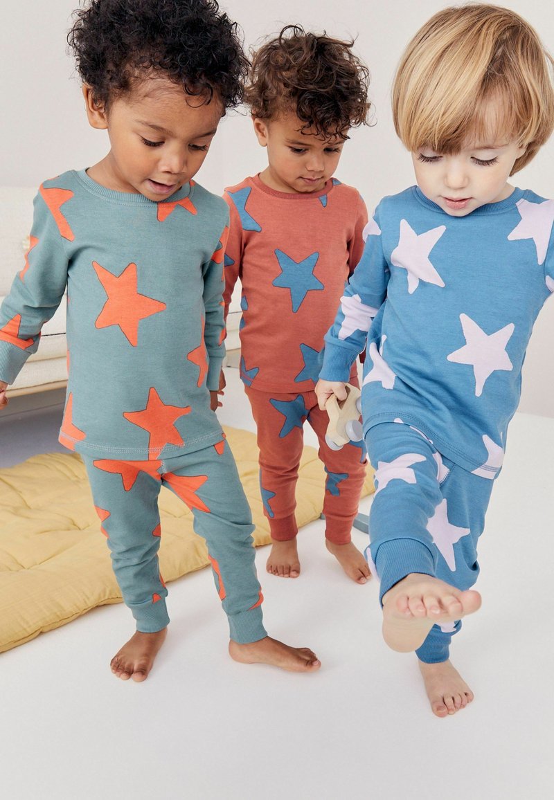 Next SNUGGLE 3 PACK - REGULAR FIT - Pijama - multi stars/azul - Zalando.es