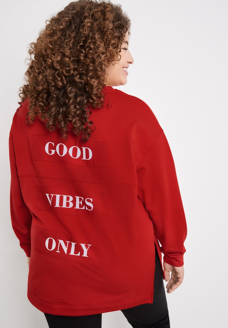 Samoon Sweater - power red/rood - Zalando.be