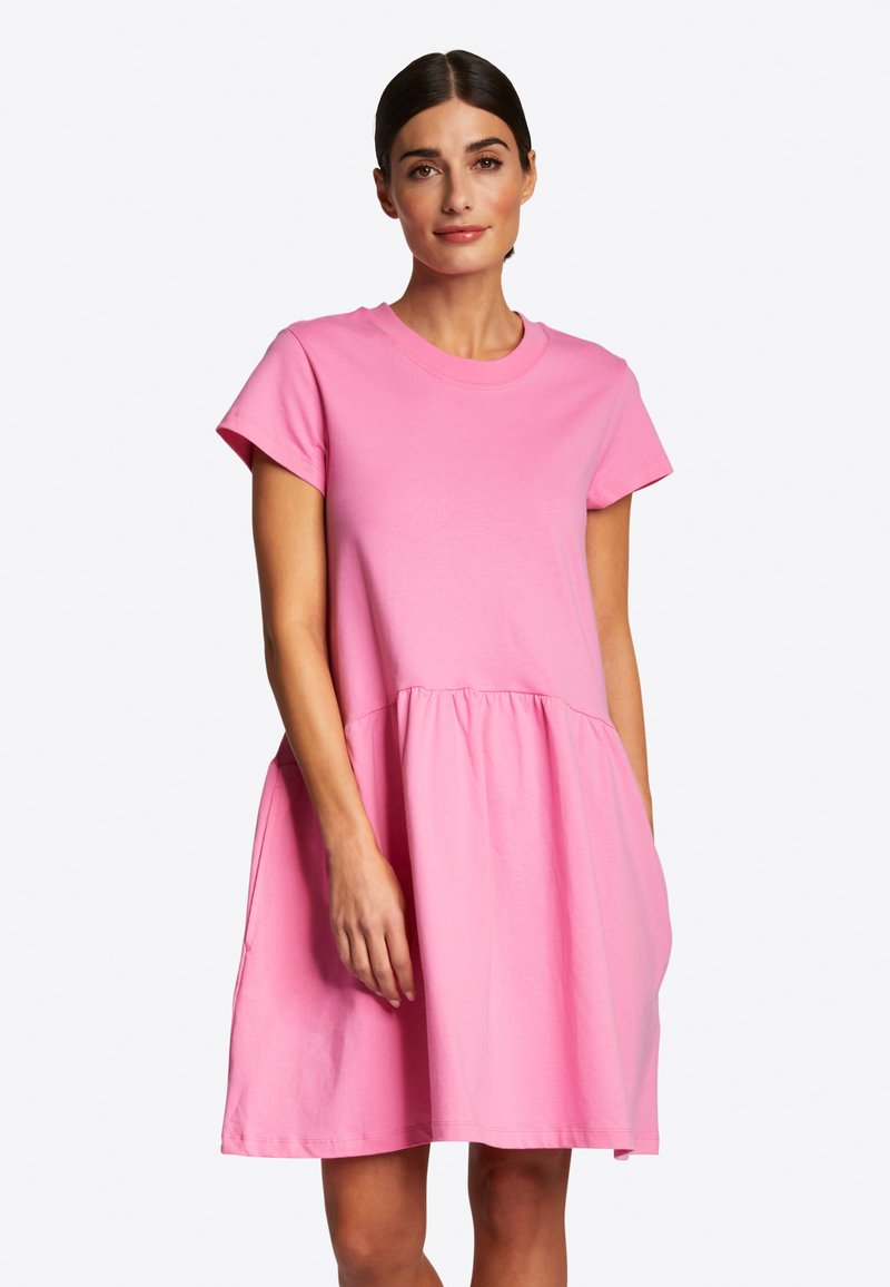 Rich & Royal AUS - Robe en jersey - pink cosmos/rose - ZALANDO.BE