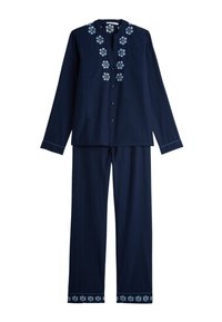 Monoprix EMBROIDERED - Pyjama - marine/bleu marine - ZALANDO.FR