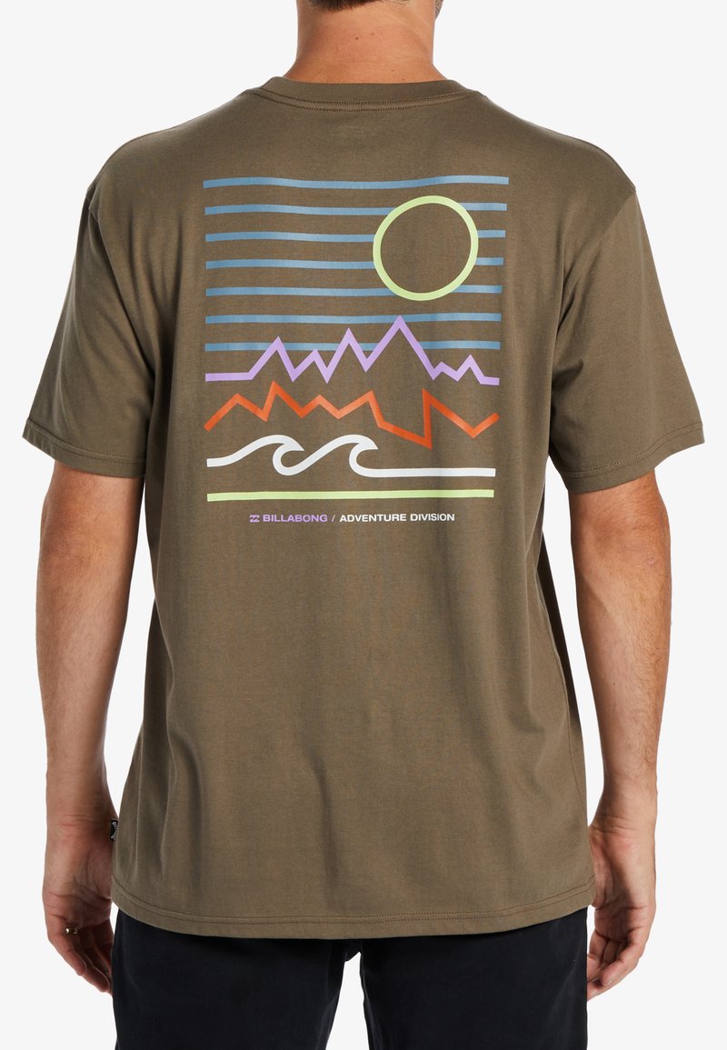 Billabong PEAK - Print T-shirt - cpn/brown - Zalando.co.uk
