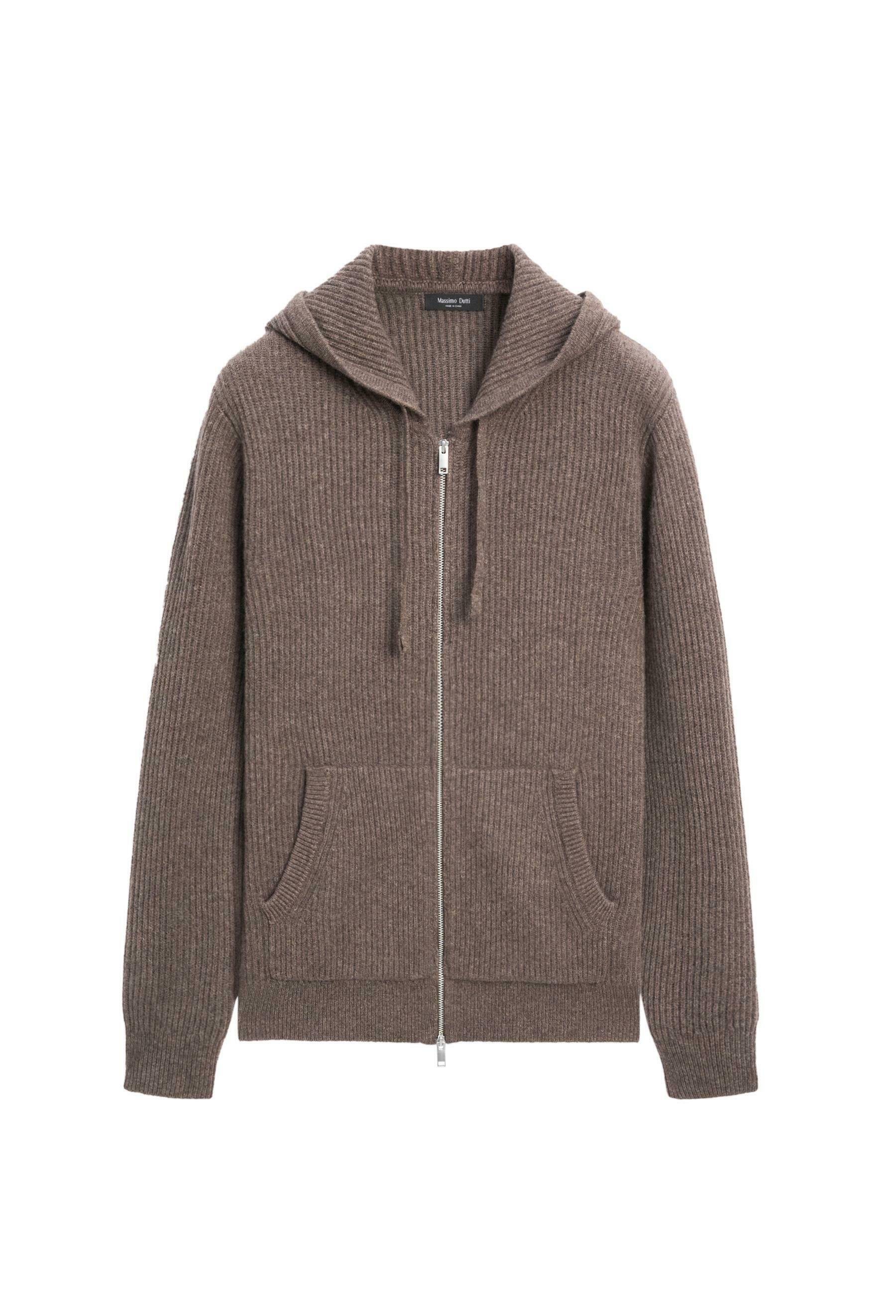Massimo Dutti Sweatjacke - brown/braun - Zalando.ch