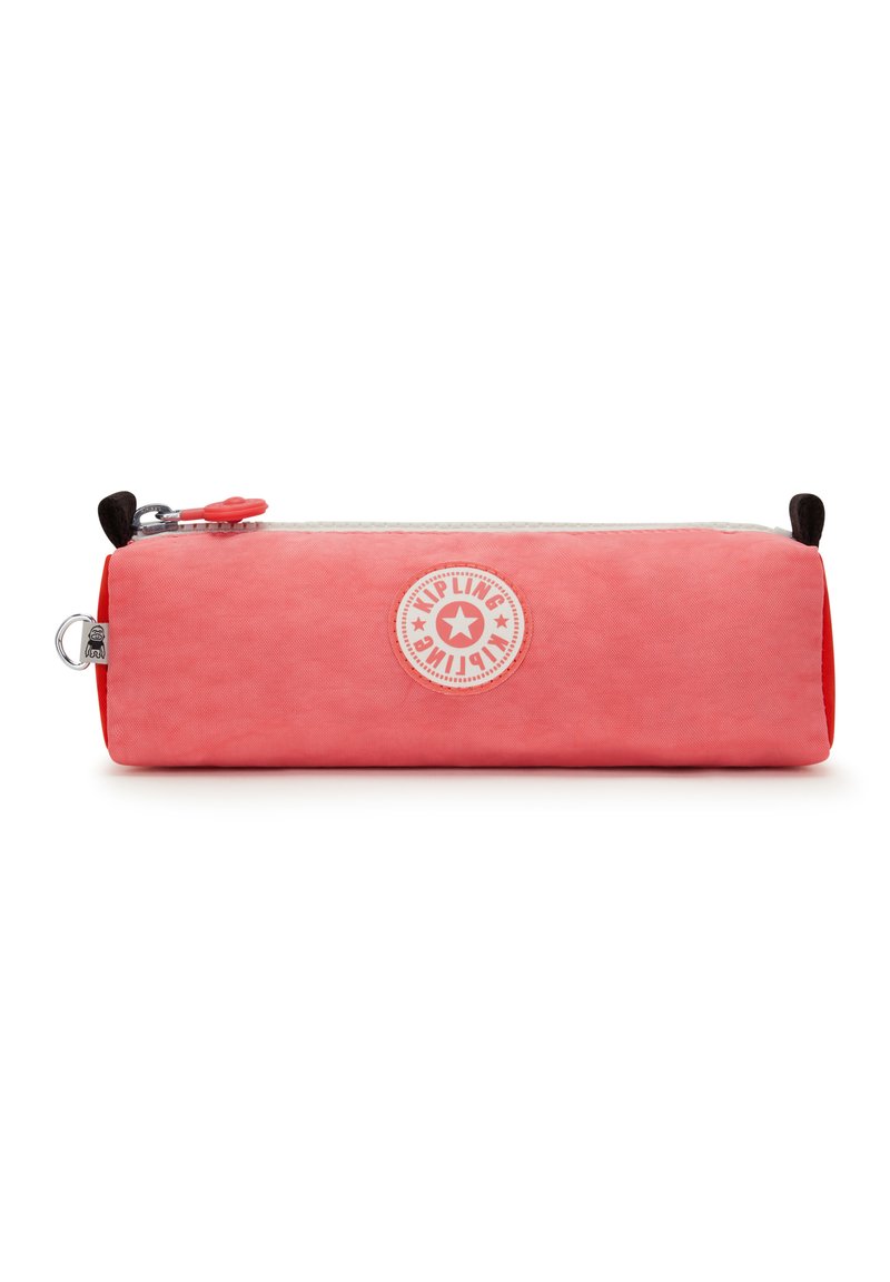 Kipling FREEDOM - Estuche escolar - tango pink block/naranja - Zalando.es