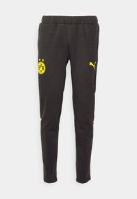 Puma BVB BORUSSIA DORTMUND CASUALS PANTS - Fanartikel - black/cyber ...