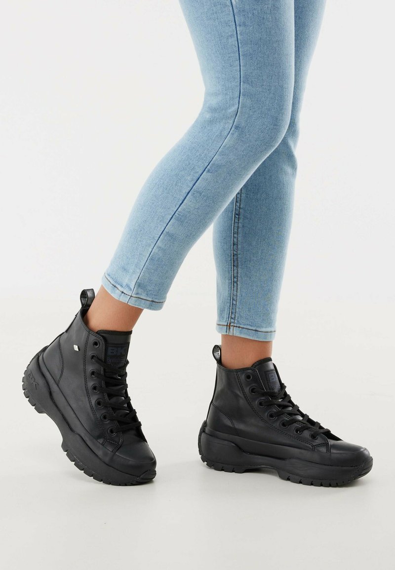 British Knights KAYA MID FLY - Höga sneakers - black black/svart ...