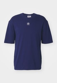 adidas Originals ESS BOYFR TEE - T-shirt basic - dark blue/donkerblauw - Zalando.nl
