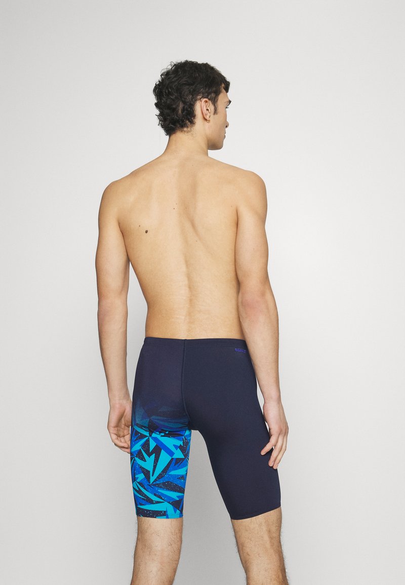 Speedo JAM - Swimming trunks - true navy/blue flame/pool/dark blue ...