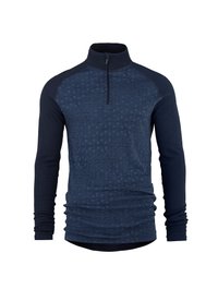 Bula Long sleeved top - navy/dark blue - Zalando