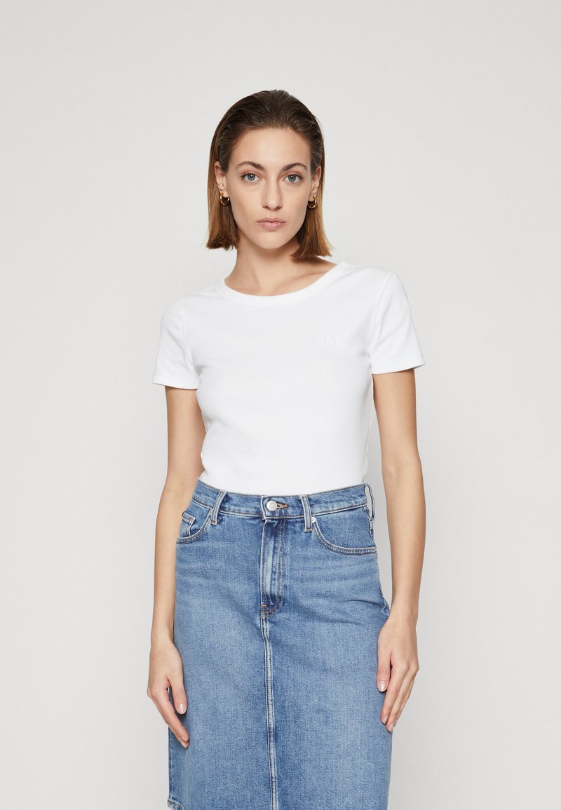 GAP BRANNA RINGER - T-Shirt basic - white/weiß - Zalando.ch