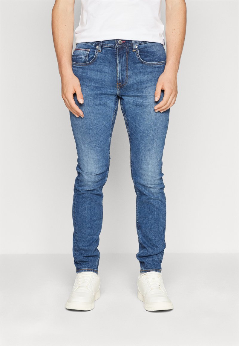Tommy Hilfiger HOUSTON FLEX - Jeans Slim Fit - simone/darkblue - Zalando.dk