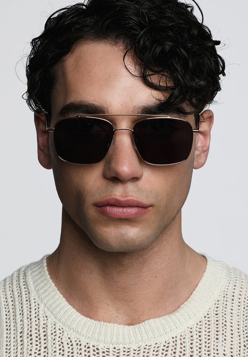 Corlin NICKI - Sunglasses - gold-coloured - Zalando