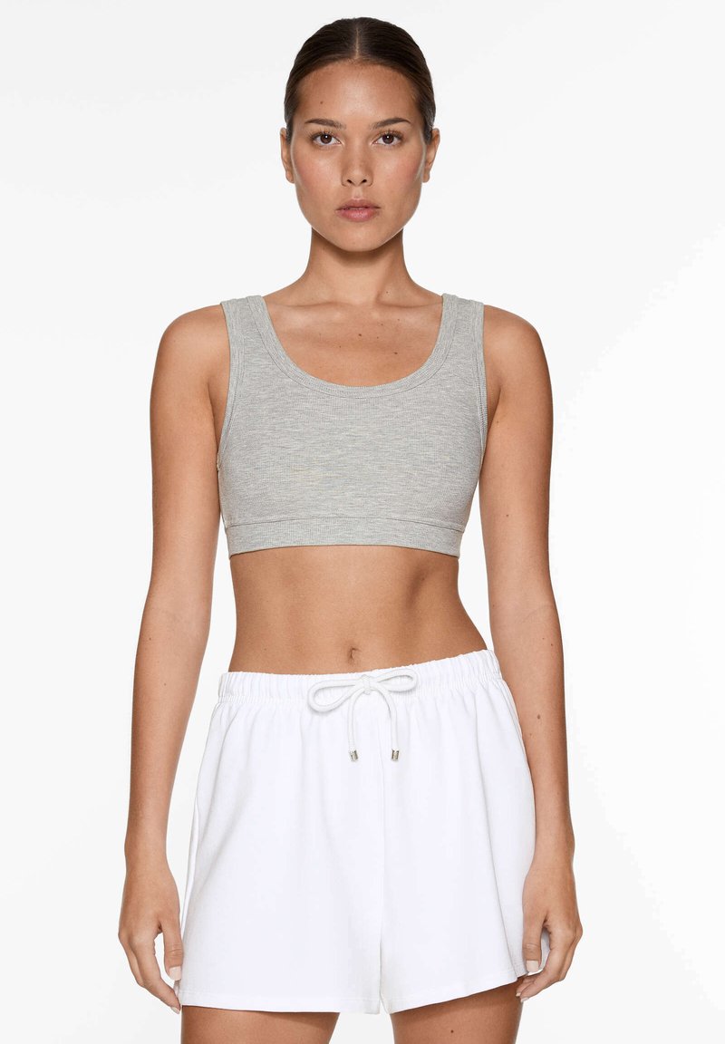 OYSHO Bustier - light grey/lichtgrijs - Zalando.nl