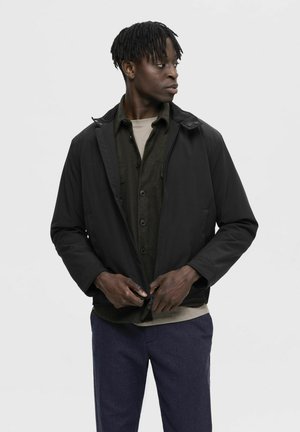 TOM TAILOR KARRIERTE - Jas - grey big herringbone optic/grijs - Zalando.be