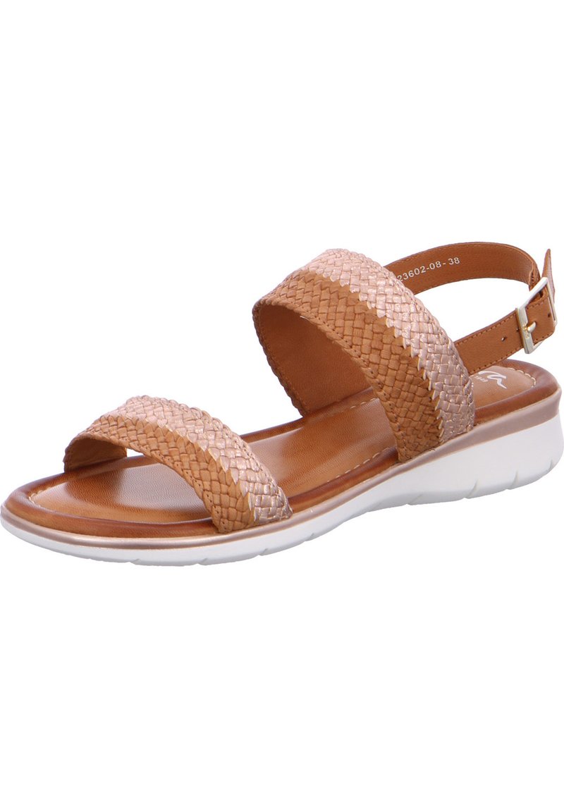 ara Sandals - cognac - Zalando.ie