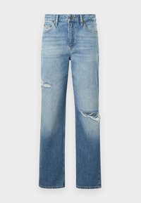 Tommy Jeans LAYLA SLIM STRAIGHT - Jean droit - denim medium/denim bleu ...