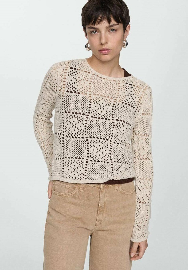 Mango CEDAR - Jersey de punto - sable/tierra - Zalando.es