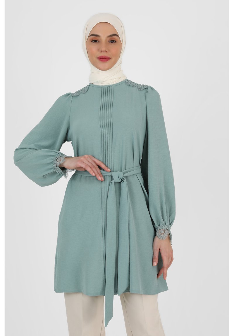 Modanisa ALMOND CREW NECK REFKA - Tunic - light green - Zalando.ie
