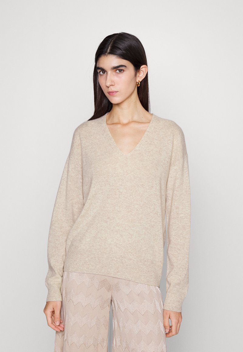 Repeat SWEATER - Jersey de punto - sand/tierra - Zalando.es