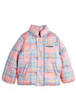 Mini Rodini CHECK CITY PUFFER JACKET UNISEX - Winterjas - pink ...