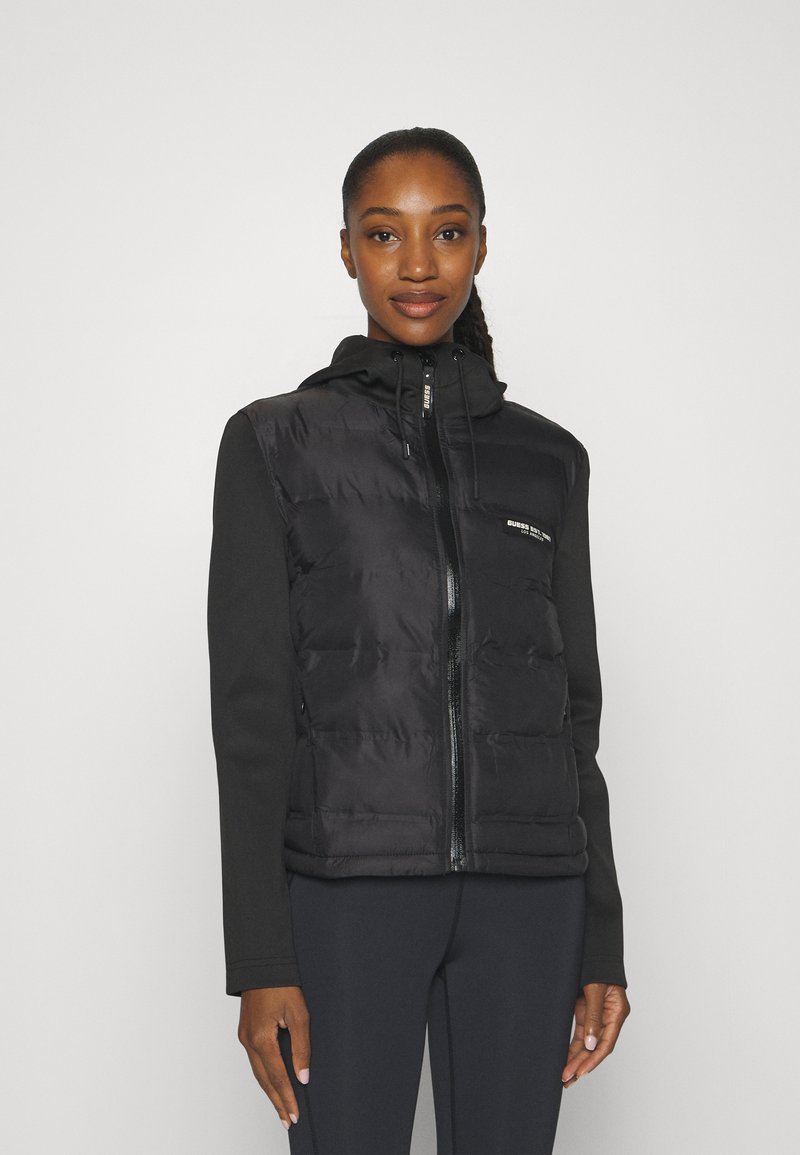 Guess NEW DAHLIA PUFFER - Trainingsjacke - nero/schwarz - Zalando.de