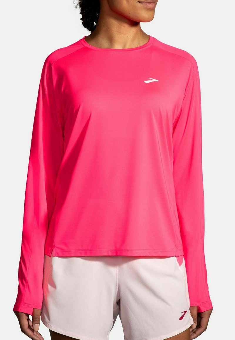 Brooks SPRINT FREE 2.0 - Långärmad tröja - hyper pink/syren - Zalando.se
