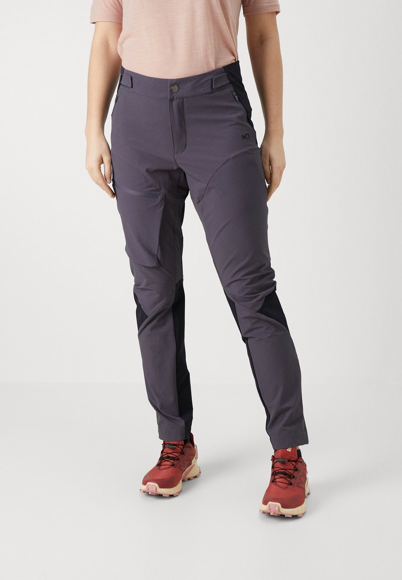 Kari Traa HENNI PANTS - Outdoor trousers - dusty midtone blue/blue ...