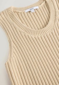 Next REGULAR FIT - CREW NECK TANK - Jumper - beige stone/beige - Zalando