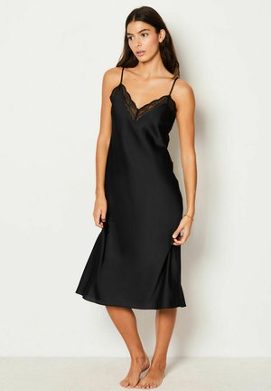 LASCANA NEGLIGEÉ - Nachthemd - black/schwarz - Zalando.de