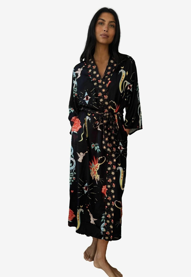 Never Fully Dressed REGULAR FIT - Morgonrock - black/svart - Zalando.se