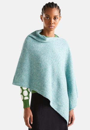 s.Oliver PONCHO - Cape - hellblau - Zalando.de