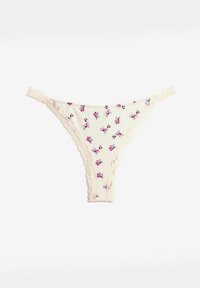 Etam LENA - String - imprimé fond rose/rose - ZALANDO.FR
