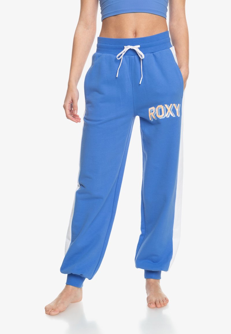Roxy ESSENTIAL ENERGY CBLOCK JOGGER - Træningsbukser - blue/blå ...