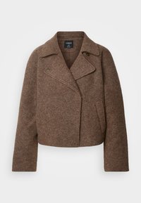 Lindex JACKET MOA - Välikausitakki - brown melange/ruskea - Zalando.fi