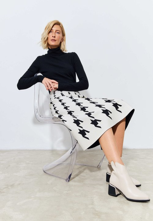 Barbour ELSA - Cowboy-/Bikerlaarsjes - neutral/crème - Zalando.be