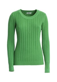INFLUENCER FANCY - Striktrøje - green/grøn - Zalando.dk