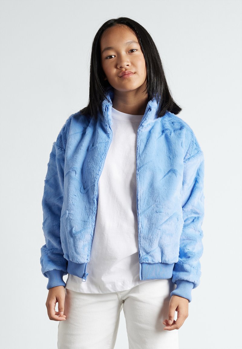 Nike Sportswear G NSW JKT TRND - Winter jacket - polar/light blue ...