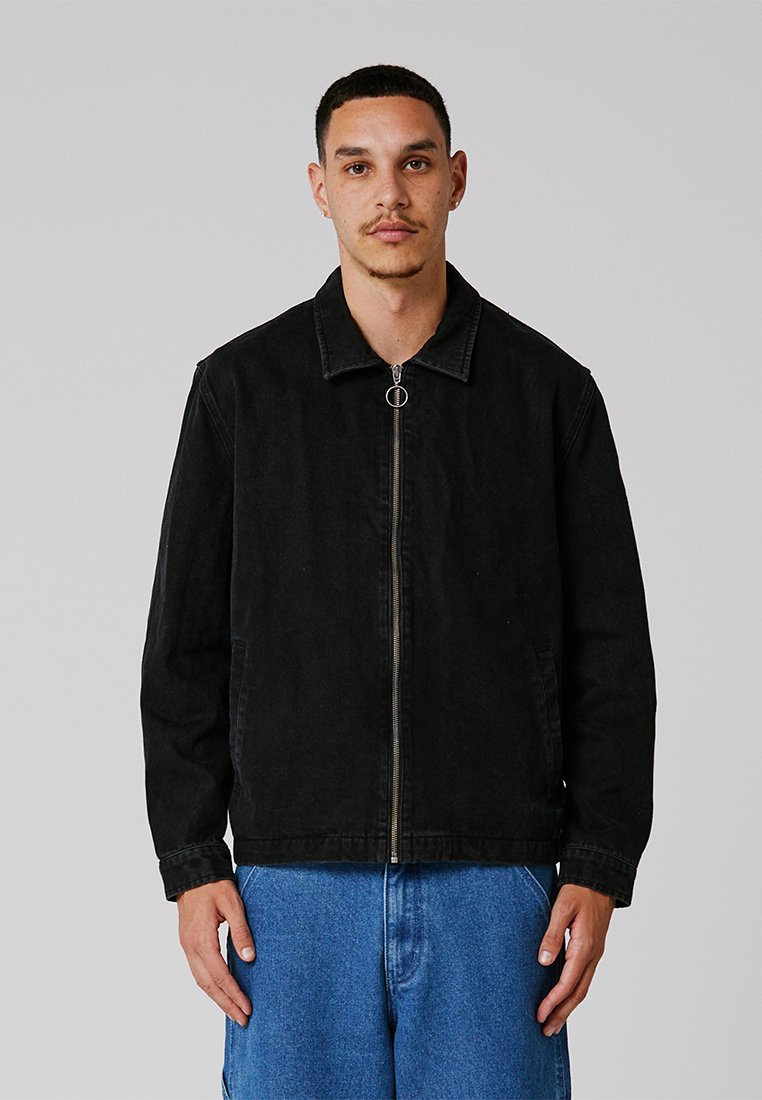 Former CAGE JACKET - Denim jacket - black denim - Zalando.ie