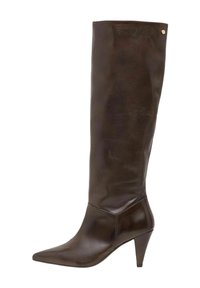 Bianco BIAGIDA - Botas de tacón - dark brown/marrón oscuro - Zalando.es