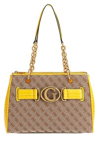 Guess AVIANA 4G LOGO - Handtasche - gelb - Zalando.at