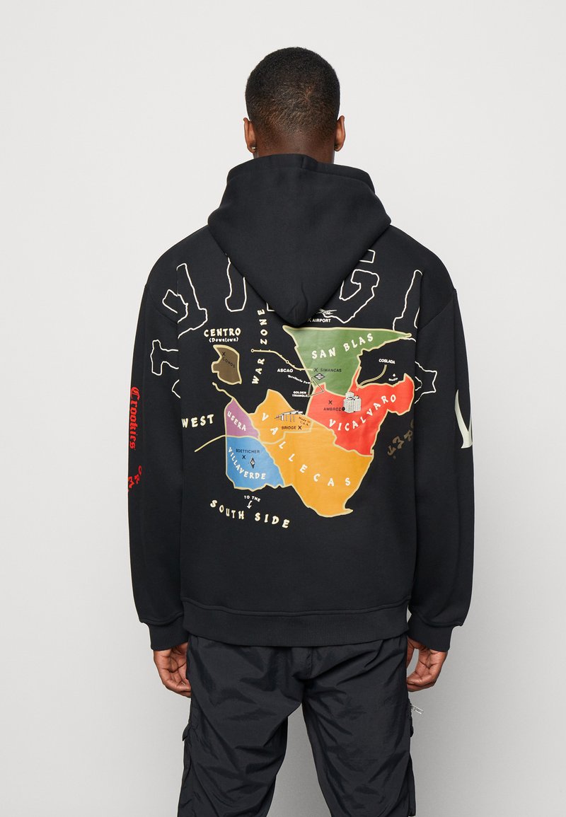 Grimey UNISEX PASION GAMBERRA HOODIE - Sweatshirt - black/svart ...