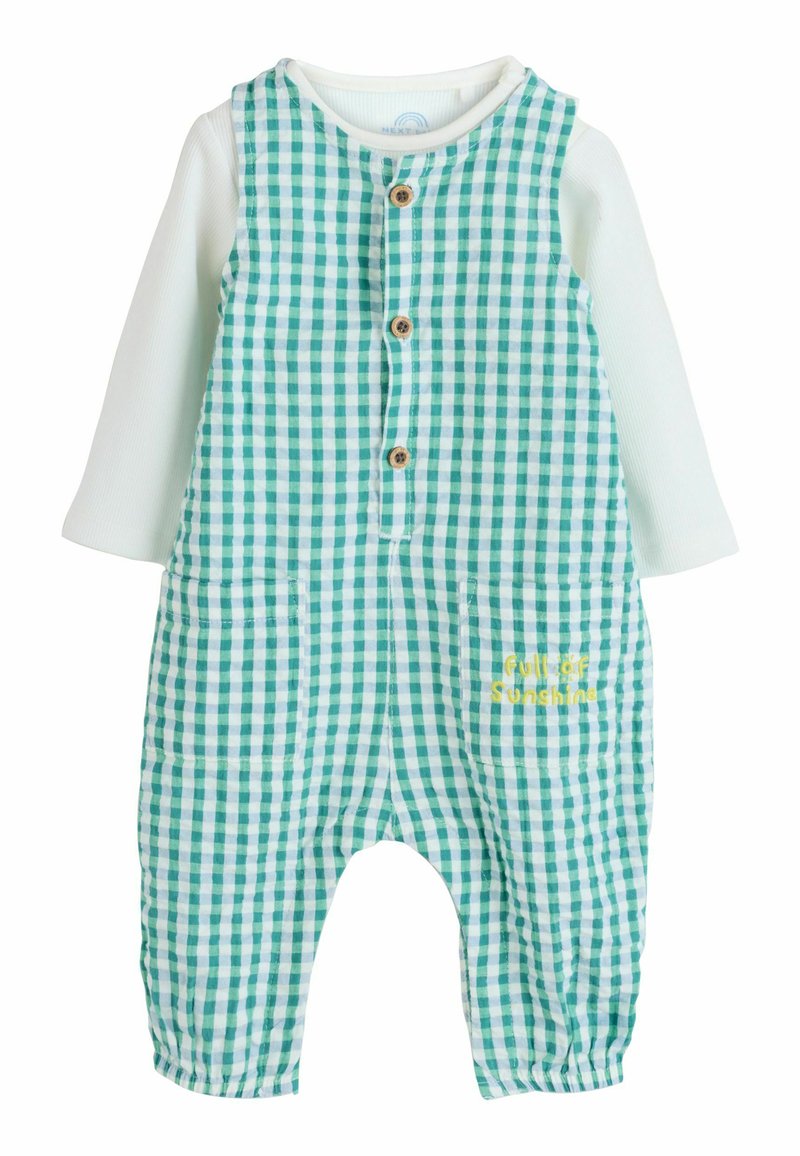 Next REGULAR FIT - SET . - Body - green gingham/green - Zalando