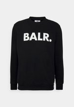 BALR. BRAND STRAIGHT CREWNECK - Sweatshirt - black - Zalando.ie