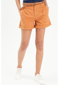Cache Cache MIT GÜRTEL - Shorts - marron/braun - Zalando.de