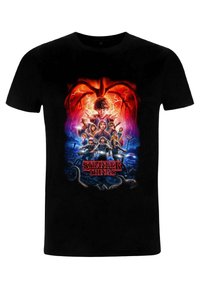 Henry Tiger STRANGER THINGS GROUP PUMPKINS POSTER UNISEX - Triko s ...