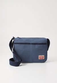 Levi's® EMORY CROSSBODY UNISEX - Across body bag - navy blue/blue ...