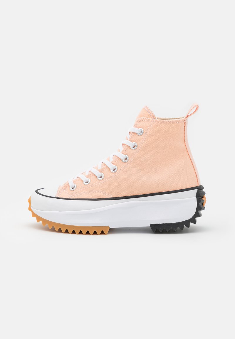 Converse RUN STAR HIKE SEASONAL UNISEX - High-top trainers - peach ...