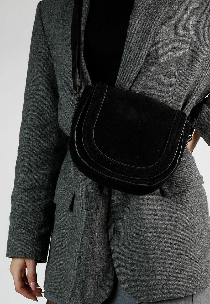 Manfield Across body bag - schwarz/black - Zalando